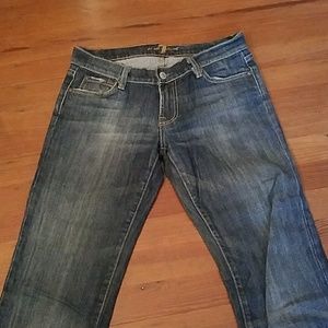 7 For All Mankind | Jeans | 7fam Distressed Jeans | Poshmark